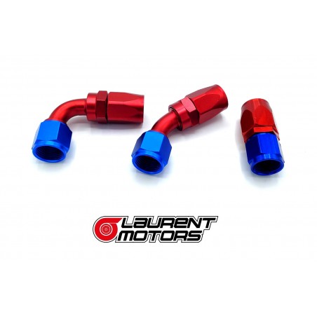 Straight / 45° Elbow / 90° Elbow fitting AN8 / DASH8