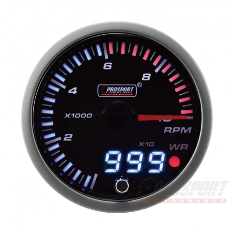 Manomètre ProSport pression turbo - 60mm - JDM